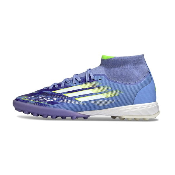 Adidas F50 Mid Cut Elite Sparkfusion Blue Pack Turf TF Football Boot ...